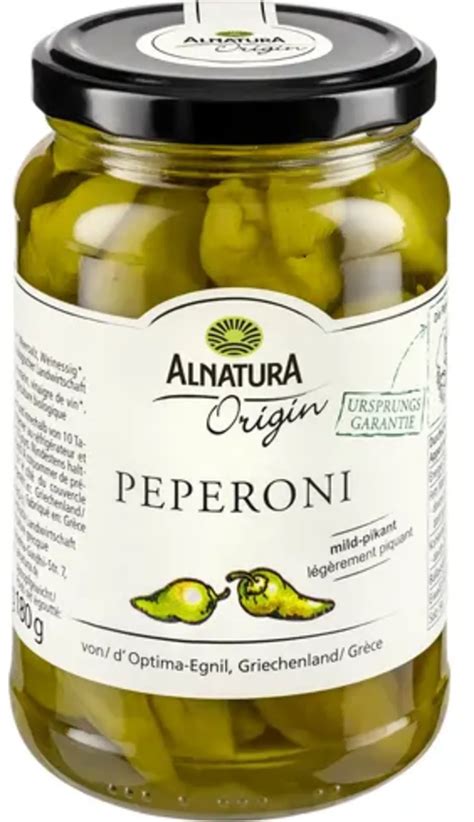 Alnatura Organic Origin Pepperoni 180 G Piccantino Online Shop