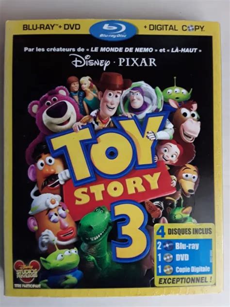 BLU RAY DISNEY PIXAR Toy Story 3 EUR 3 00 PicClick FR