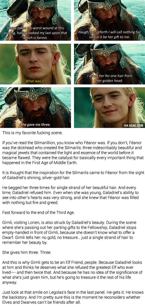 this Is My Favorite Fucking Scene If Youve Read The Silmarillion You Know Who Feanor Was If