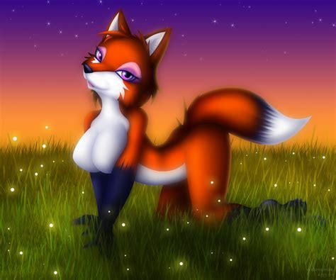 Rule 34 Anthro Female Only Fox Furry Furry Breasts Pinup Whitmaverick