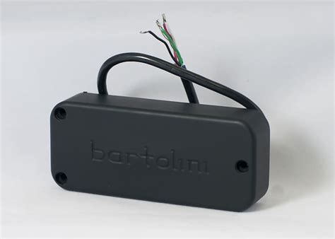 Bartolini T4CBC T 4 String T4 Soapbar Classic Bass Dual Coil Reverb