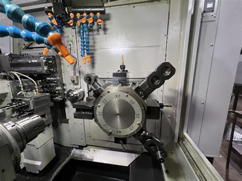 Tsugami B038t Swiss Cnc Lathe 38mm 8 Axis Mag Barfeed Hp Coolant Fanuc31i B New 2016