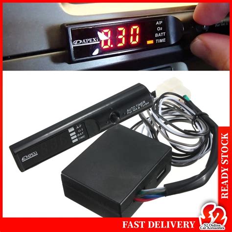 Universal APEXI Auto Turbo Timer For Car NA Turbo Black Pen Control