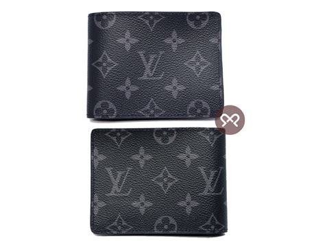 Louis Vuitton M61695 Monogram Eclipse Multiple Wallet RFID The