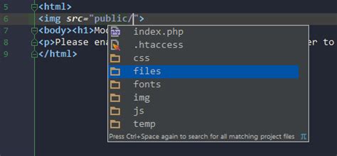 Phpstorm Force Autocomplete Suggestions For File Paths Stack Overflow
