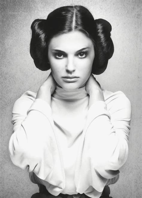 Natalie Portman As Princess Leia Star Wars Awesome Princess Leia Leia