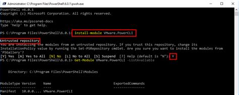 installing powershell core powercli 10 0 in windows 10 virtualization