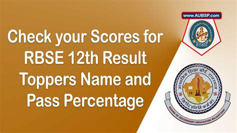 Rbse 12th Result 2025 Declared Check Stream Wise Pass Percentage Toppers And Next Steps At
