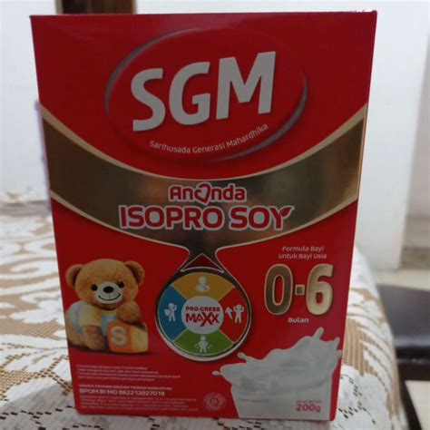 Jual SGM SOYA 1 200gram ISOPRO SOY Shopee Indonesia