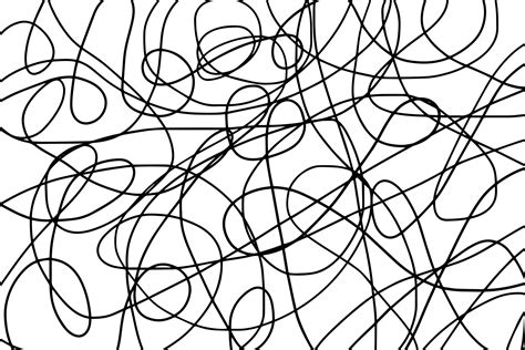Scribble Lines Hand Drawn Seamless Pattern Vector Art At Vecteezy