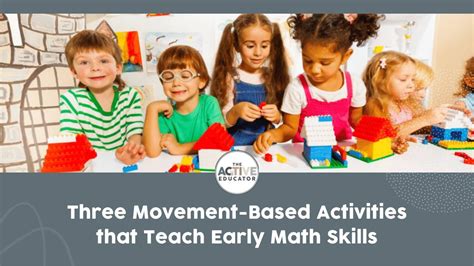 Three Movement Based Activities That Teach Early Math Skills