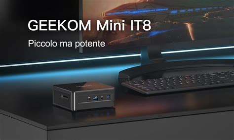 Geekom Mini It8 Il Miglior Piccolo Pc 4k Con Windows 11 In Vendita