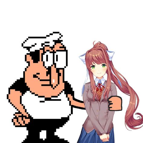 Peppino X Monika By Luigilover737 On Deviantart