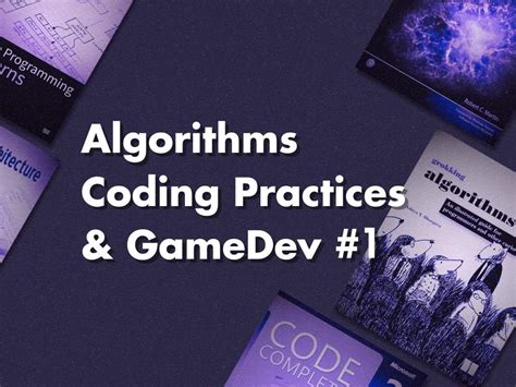 Best Programming Books 1 Algorithms Coding Practices GameDev
