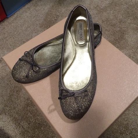 Final Sale💯🙌jimmy Choo Bling Bling Ballet Shoes Jimmy Choo Bling