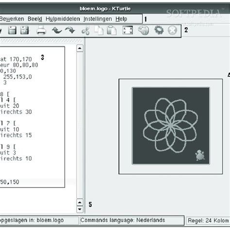 KTurtle é um interpretador da linguagem de programação logo Download Scientific Diagram