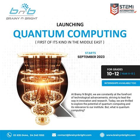 Brainy N Bright On Linkedin Quantumcomputing Brainynbright Techeducation Stemeducation