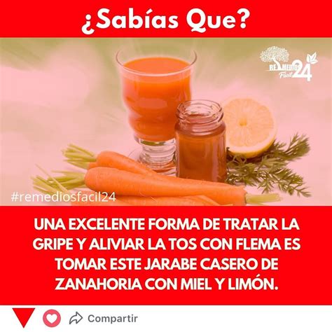 Cómo hacer un Jarabe de Zanahoria para la tos gripe y resfriado Una