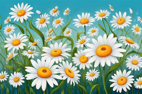 Premium Photo Daisy Dance