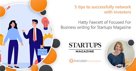 Networking With Startup Investors 5 Tips To Network Successfully
