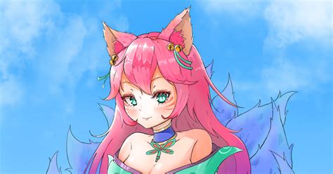 영혼의꽃아리 Soul Flower Ahri Limit Timeのイラスト Pixiv