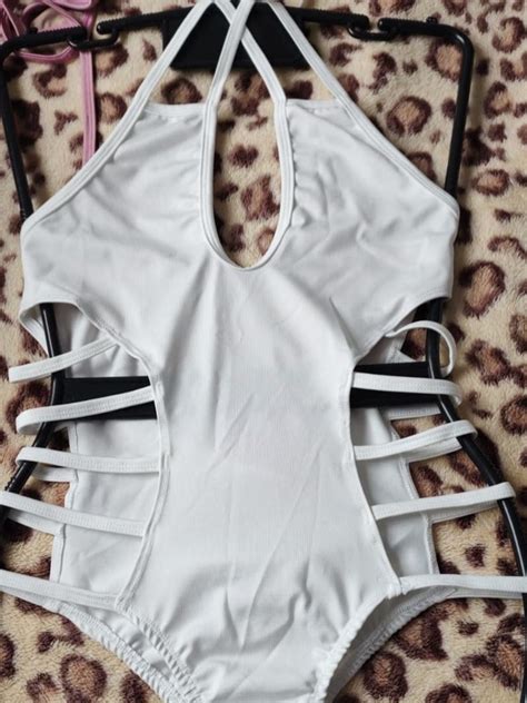 Maiô Branco Sem Bojo Moda Praia Feminina Nunca Usado 76080910 Enjoei