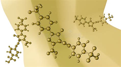 A Molecular Structure Of Tartrazine Against The Textured Yellow Background Stock Illustration A Molecular Structure Of Tartrazine Against The Textured Yellow Background Stock Illustration