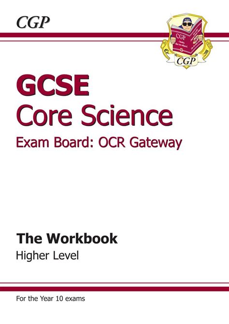 GCSE Core Science OCR Gateway Workbook Higher A G Course CGP Books CGP Books Amazon Co