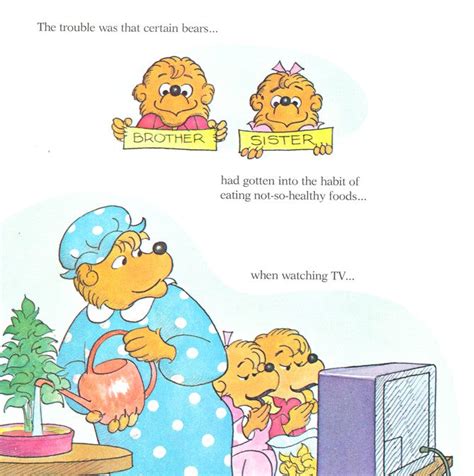 The Berenstain Bears And Too Much Junk Food