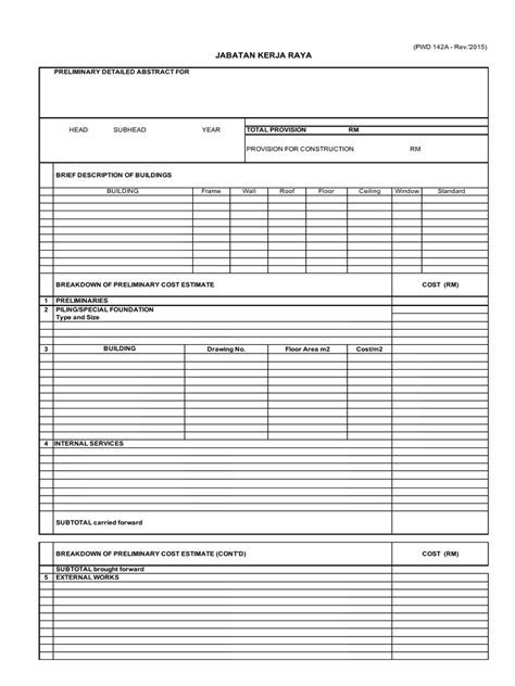 Pda Template Pdf
