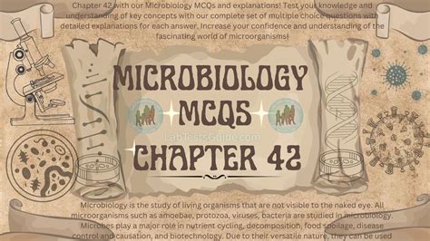 MicroBiology MCQs With Answer And Explnation Chapter Lab Tests Guide