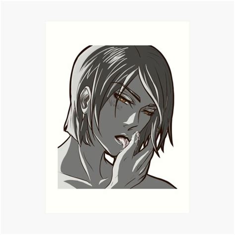 Nobara Kugisaki Nsfw Art Print For Sale By Badvictoriandad Redbubble