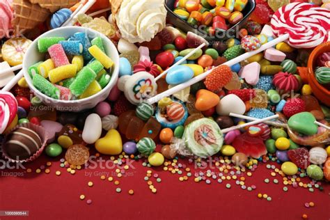 젤리와 설탕은 사탕 다른 차일 과자 및 취급의 다채로운 배열 0명에 대한 스톡 사진 및 기타 이미지 0명 과일 독일 Istock