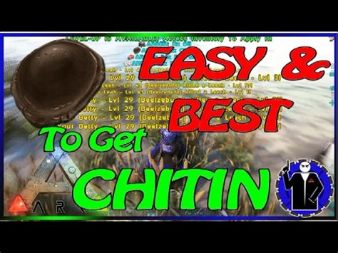 ARK EASY And BEST Way For CHITIN YouTube