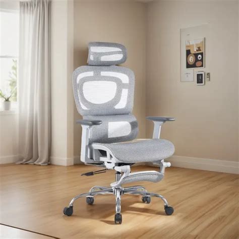 Cadeira Escritório Ergonômica Wt07 Suporte Lombar Com Apoio