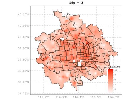 gstat 空间插值（一）——反距离权重插值；使用ggplot2绘制地图 csdn博客
