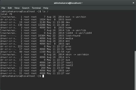 List Files And Directories Using Ls Command