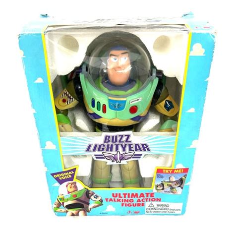 Boxed Vintage Buzz Lightyear In Original Packaging No 62809 Think Toys