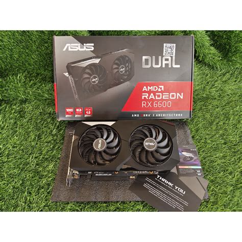 Jual Rx 6600 8gb Gddr6 Asus Rx 6600 8gb Gddr6 Dual Segel Mulus Like New
