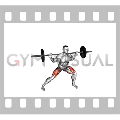 Barbell Lateral Lunge
