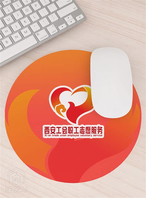 圆形鼠标垫样机VI