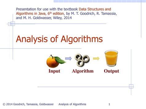 Analysis Of Algorithms Ppt Download