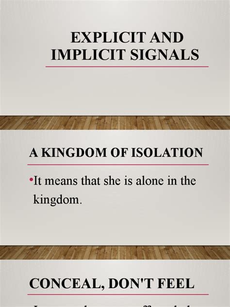Explicit And Implicit Signals Pdf