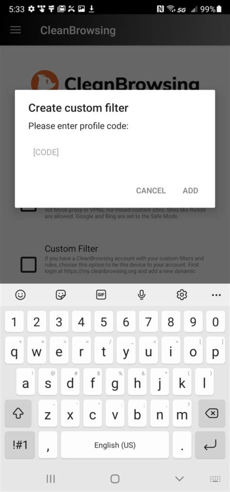 setup cleanbrowsing on android versions older than 9 cleanbrowsing help