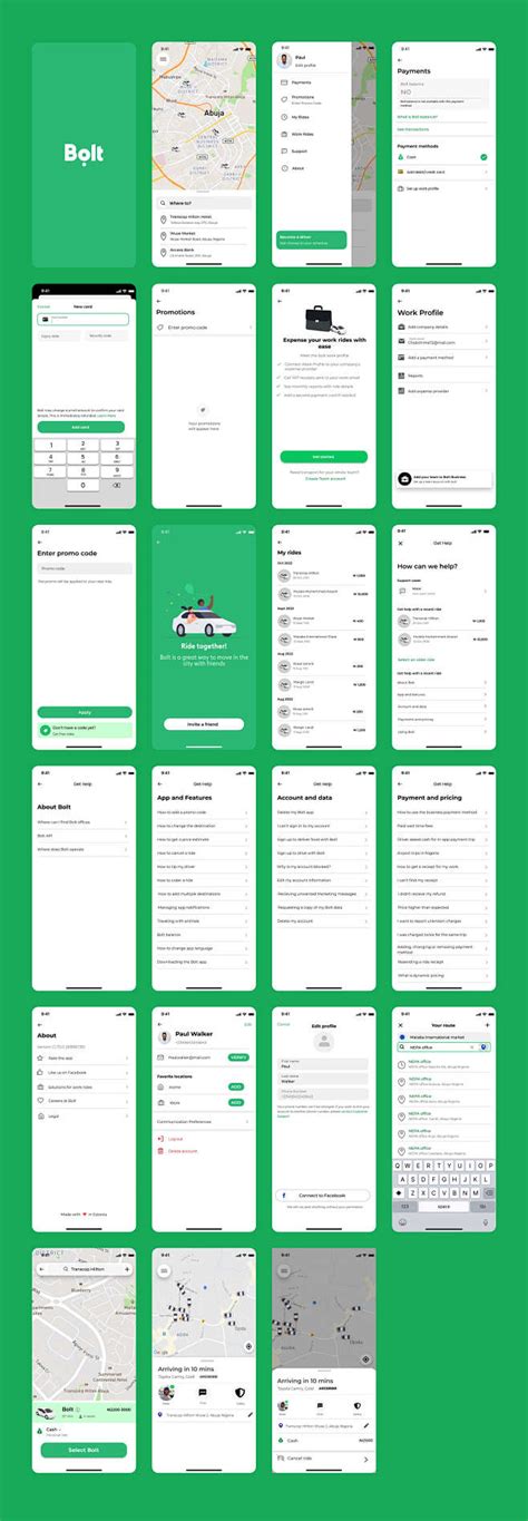 网约车打车ui设计app Ui界面设计打车app