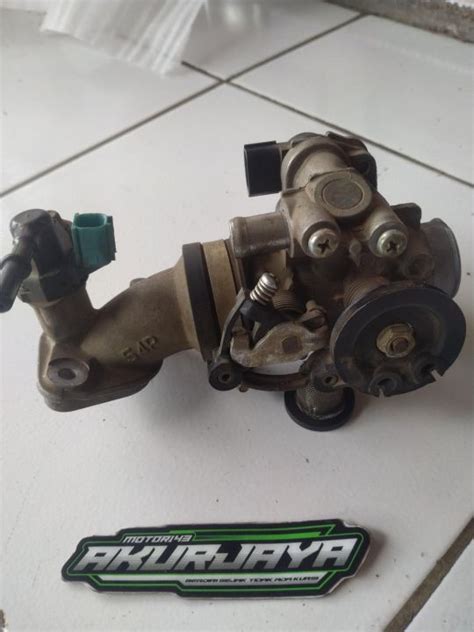 Throttle Body Trotle Body Trotol Bodi Karburator Intek Manifol Injeksi Injektor Ori Yamaha Xride