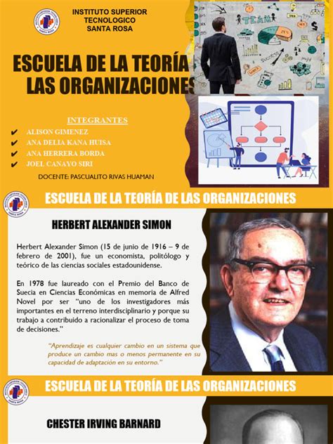 Teorias De Las Organizaciones Pdf Racionalidad Teoría