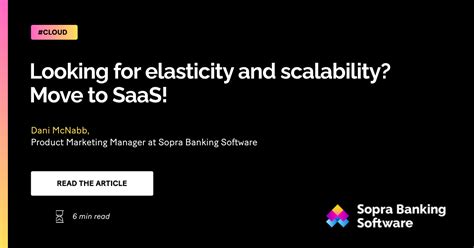 Seeking Elasticity And Scalability Switch To Saas