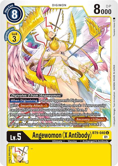Angewomon Digimon Cards — Card List And Prices 2026 Tcg Stacked