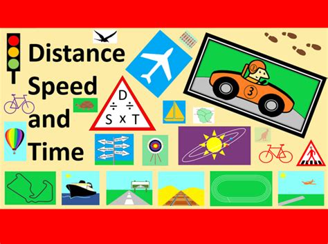 Distance Speed And Time Powerpoint Teaching Resources